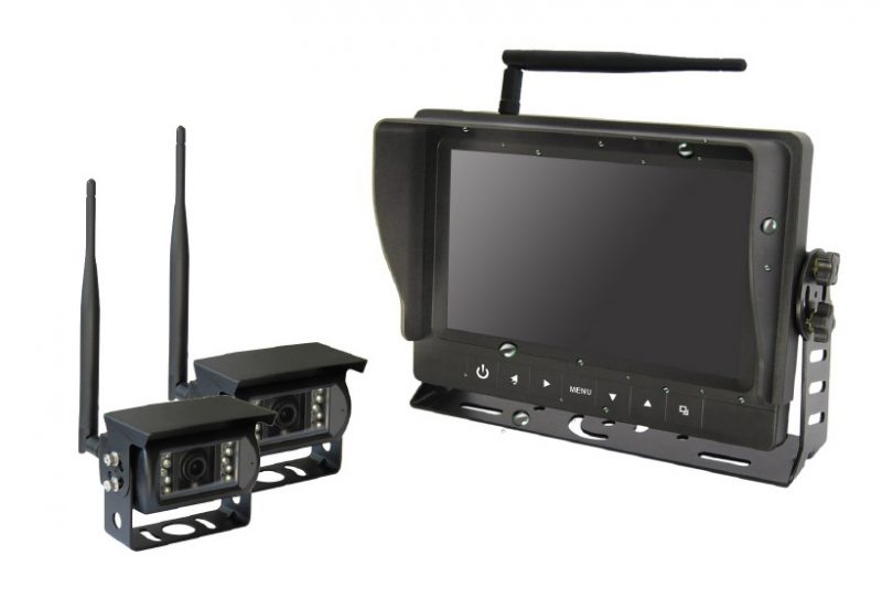 Digital Wireless Backup Camera System with Waterproof IP68 Monitor