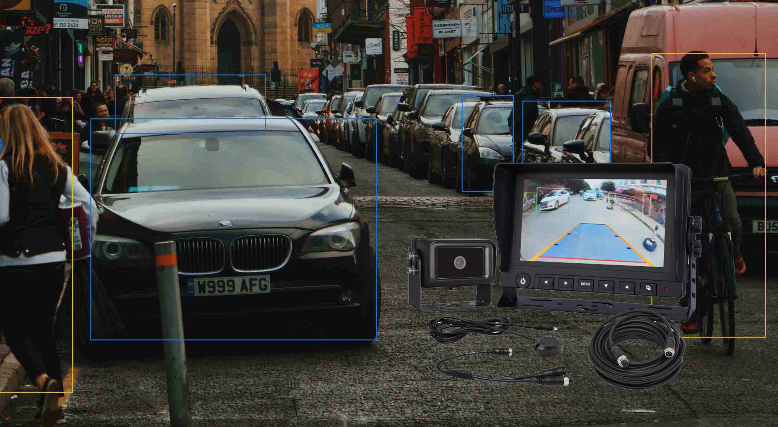 Kocchi's®: Choose the Best - HD AI Pedestrian Detection Camera System
